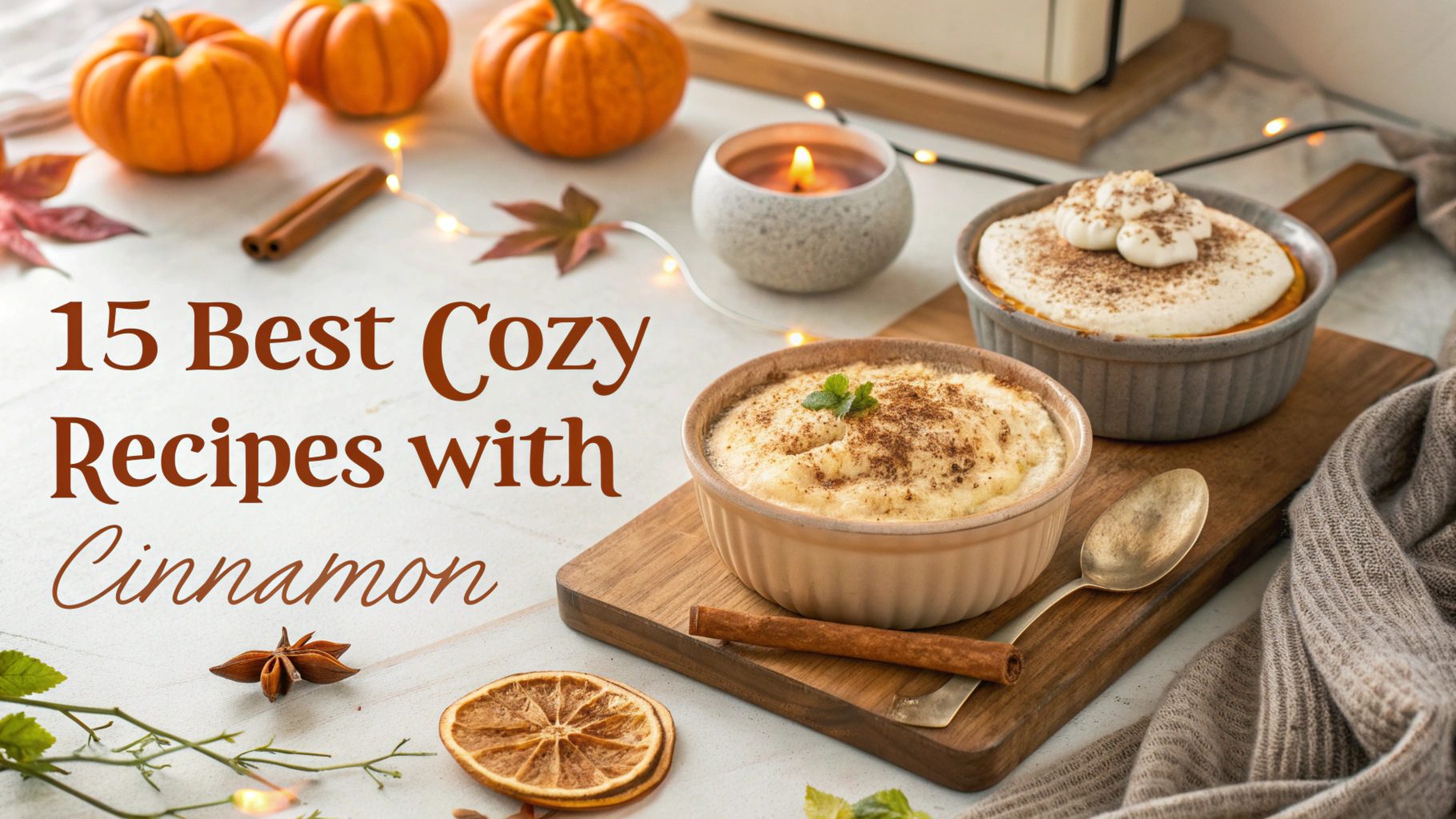 15 Best Cozy Recipes with Cinnamon for Ultimate Comfort
