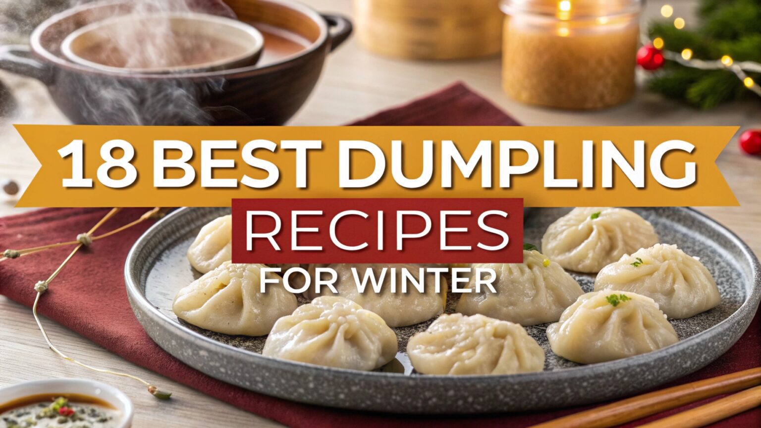 18 Best Dumpling Recipes for Winter: Cozy Comfort Food Ideas