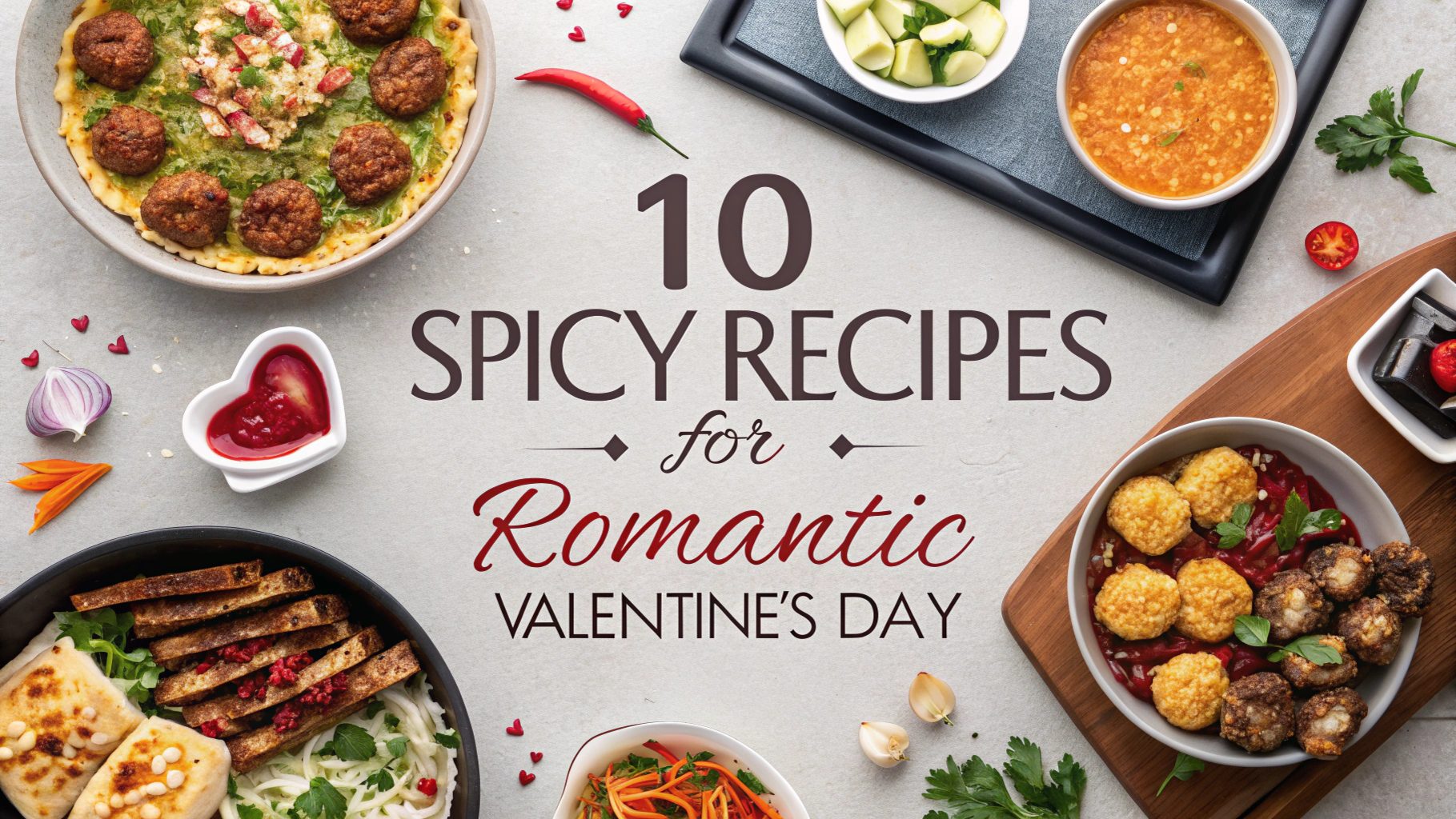 10 Spicy Recipes for Romantic Valentine's Day Dinner Ideas