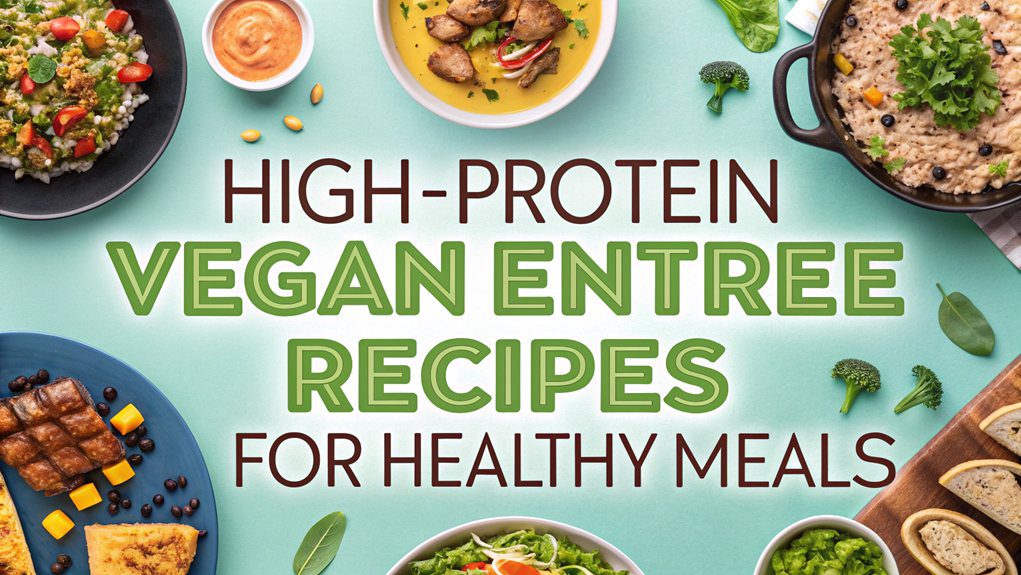 10 High-Protein Vegan Entree Recipes for Healthy Meals