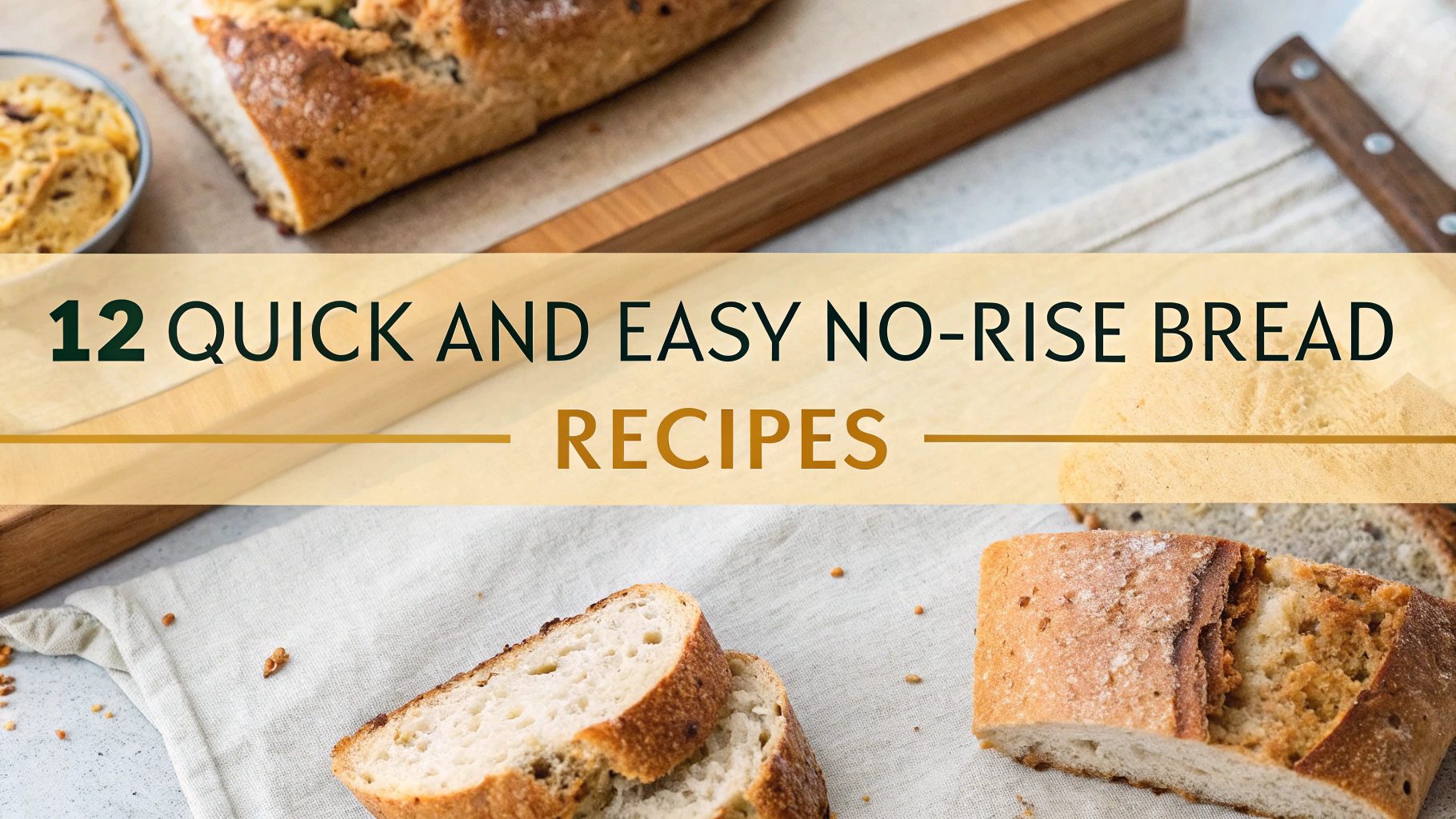 12 Quick and Easy No-Rise Bread Recipes for Busy Days