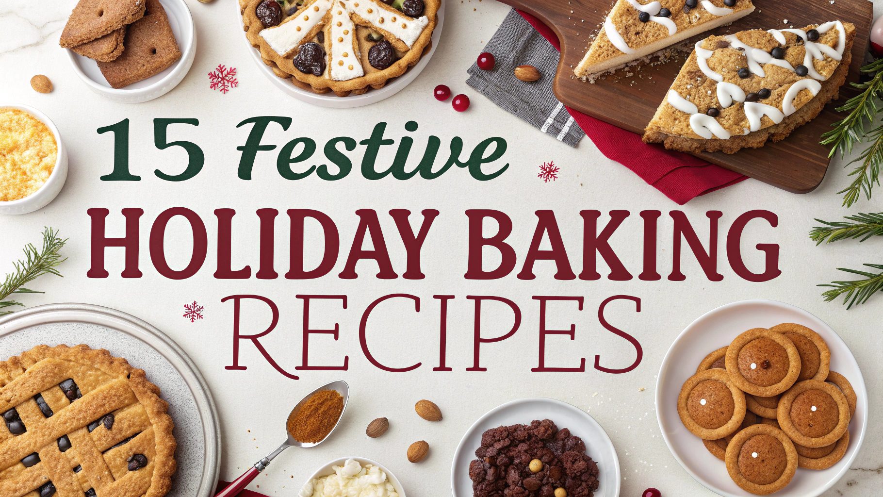 15 Festive Holiday Baking Recipes for the Family to Try This Year