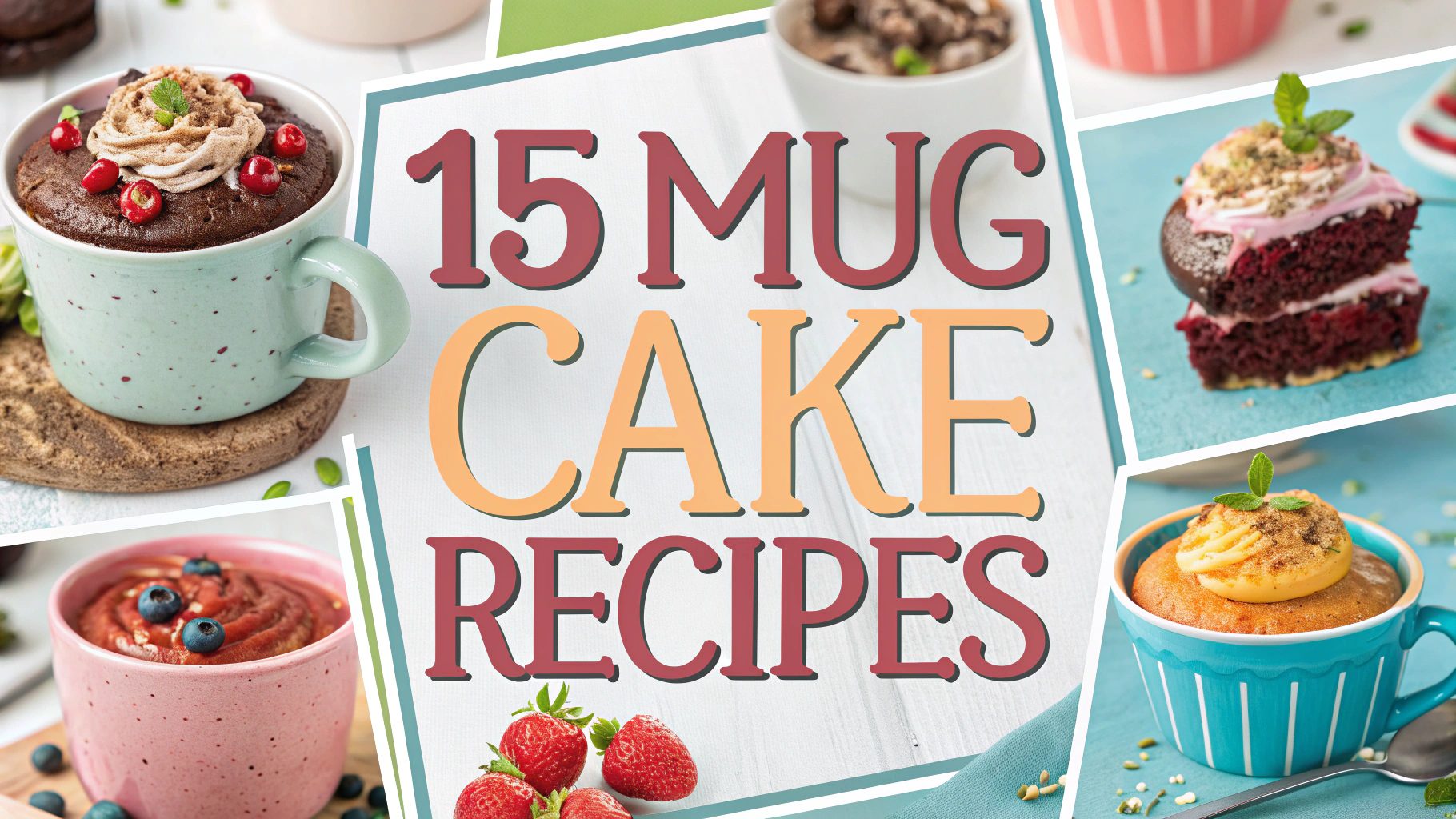 15 Mug Cake Recipes for Quick Dessert Fixes