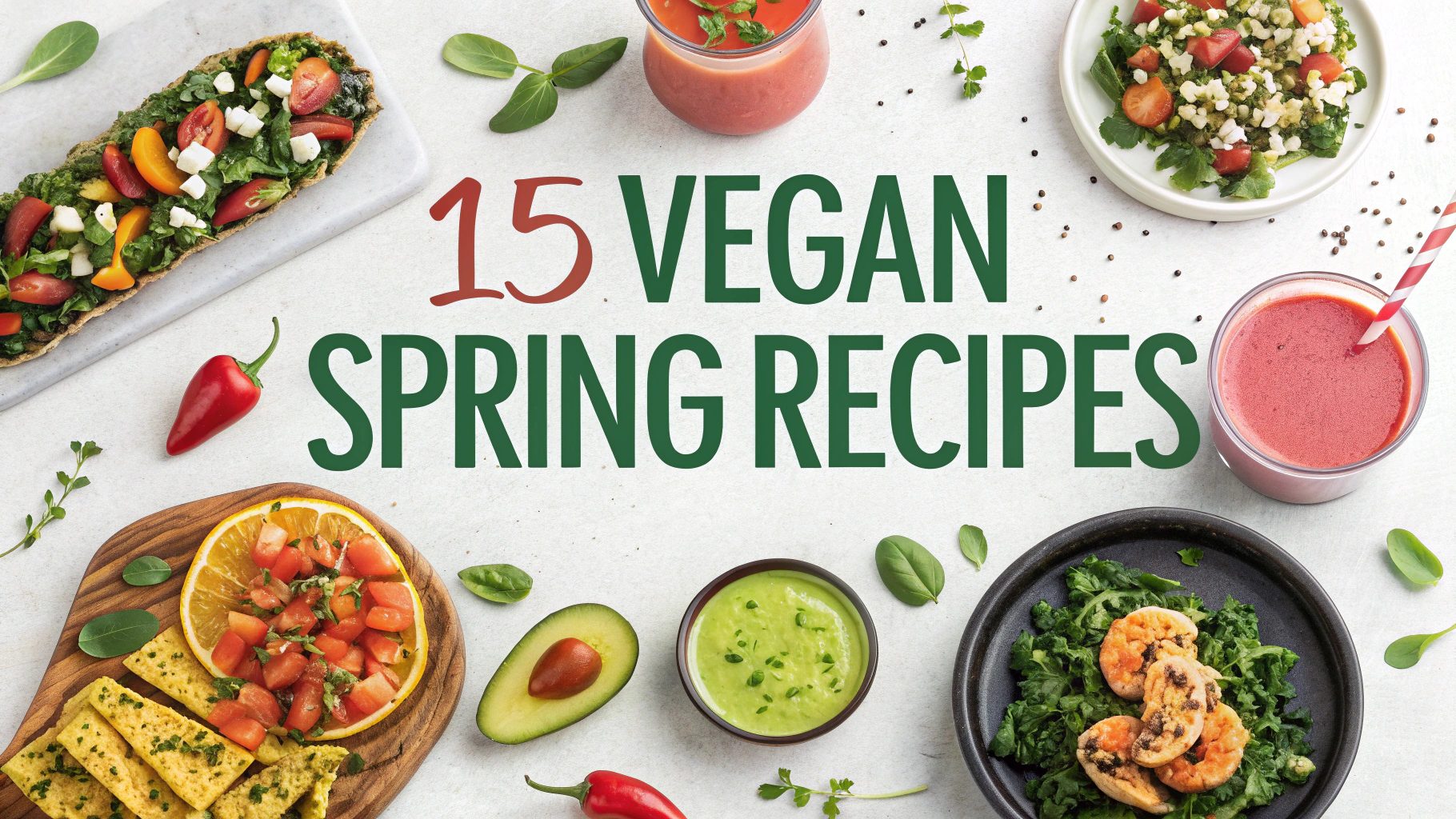 15 Vegan Spring Recipes That Are Bursting With Flavor