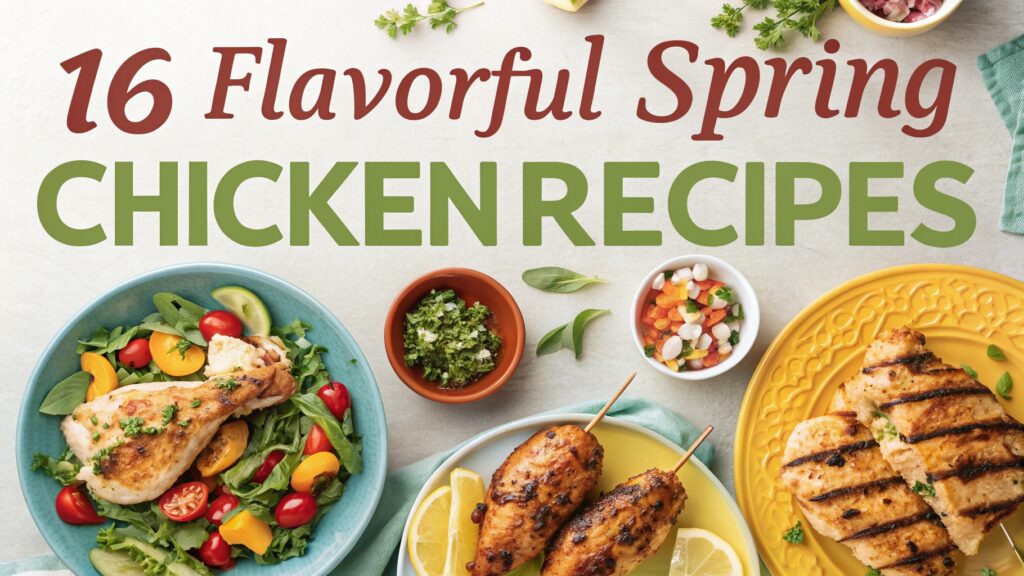 16 Flavorful Spring Chicken Recipes for Family Meals