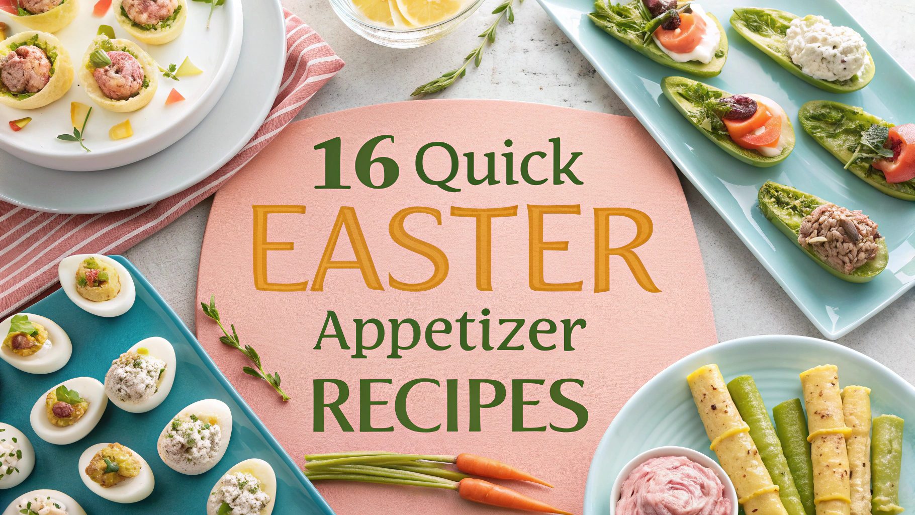 16 Quick Easter Appetizer Recipes for Impromptu Gatherings