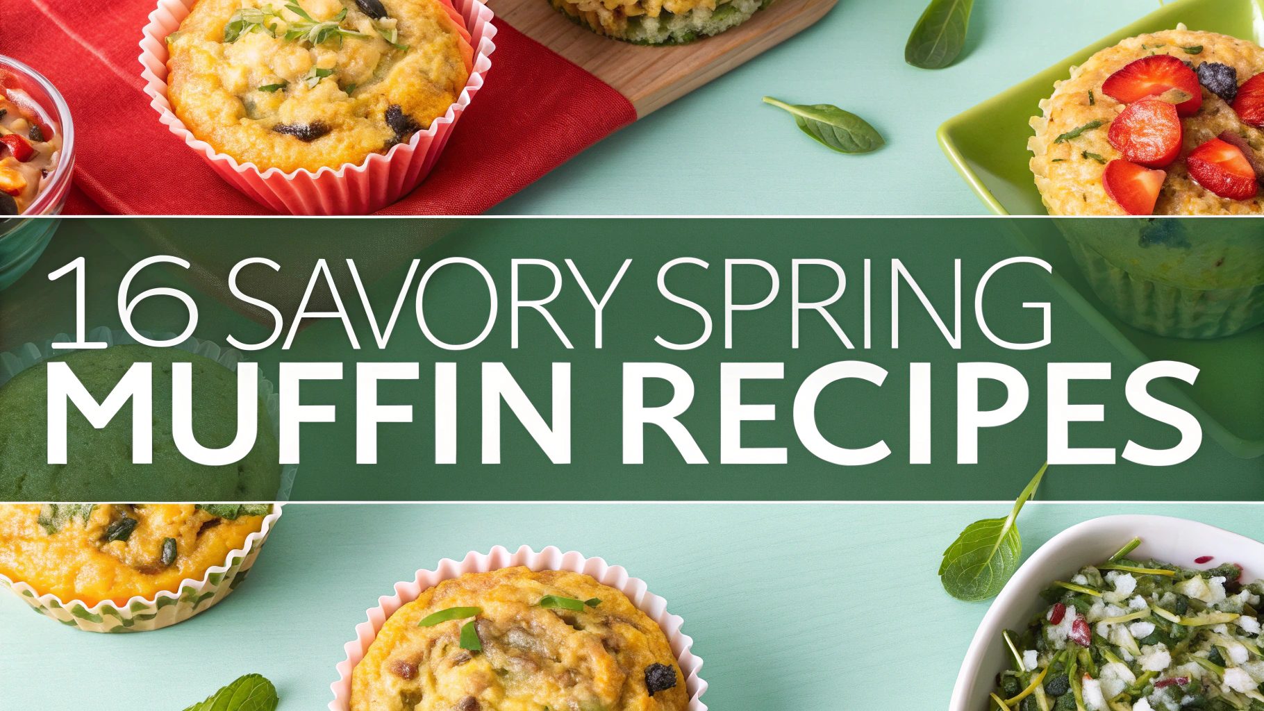 16 Savory Spring Muffin Recipes for a Grab-and-Go Snack