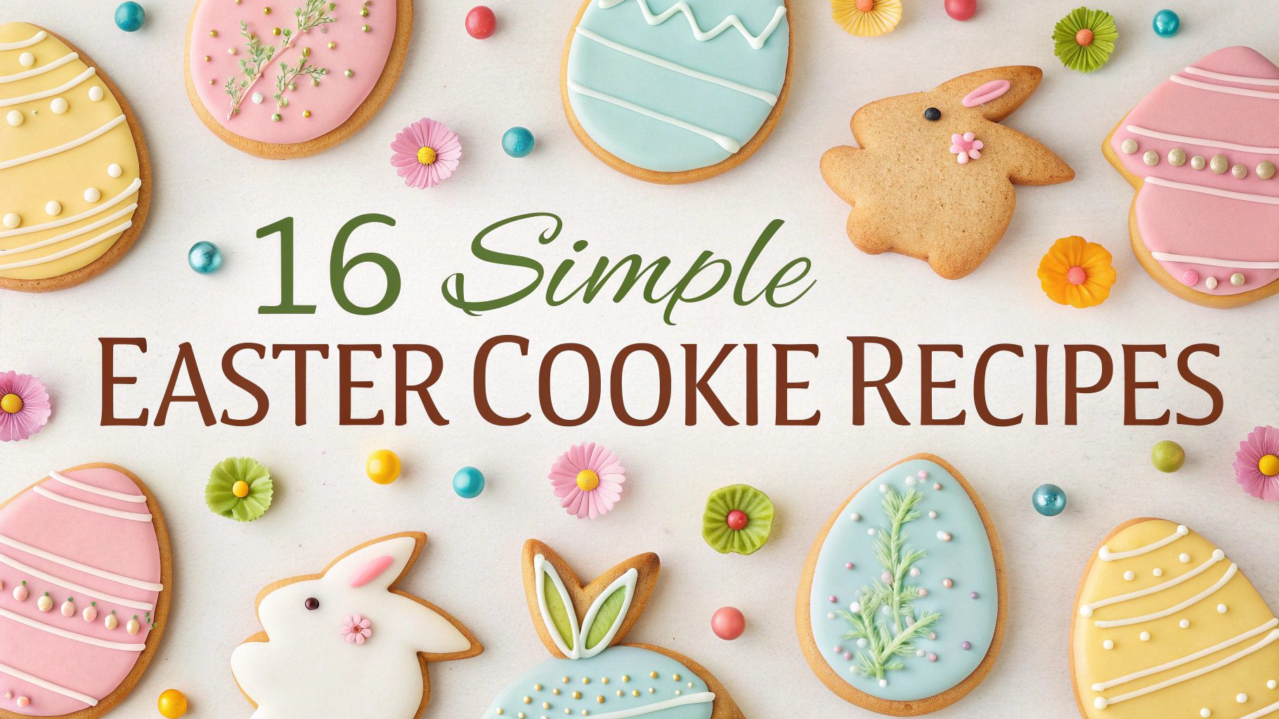 16 Simple Easter Cookie Recipes for a Treat