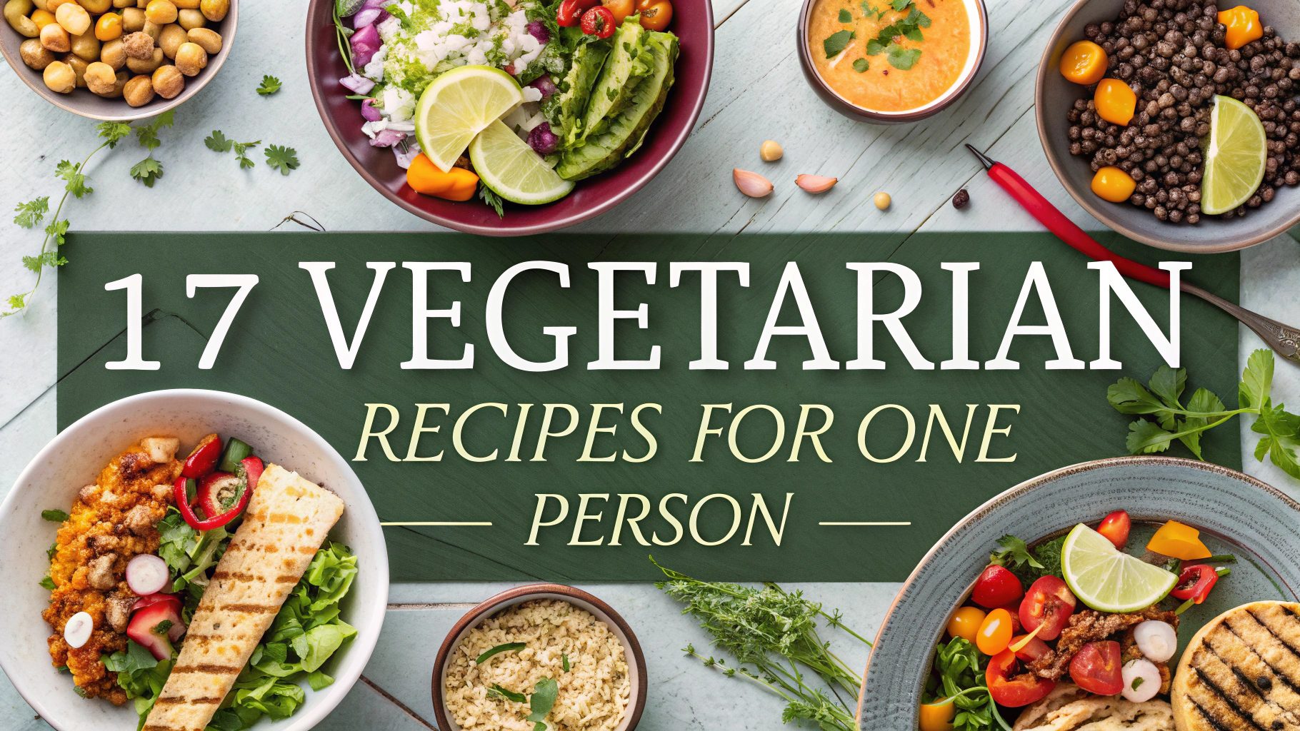 17 Vegetarian Recipes for One - Cooking for Yourself