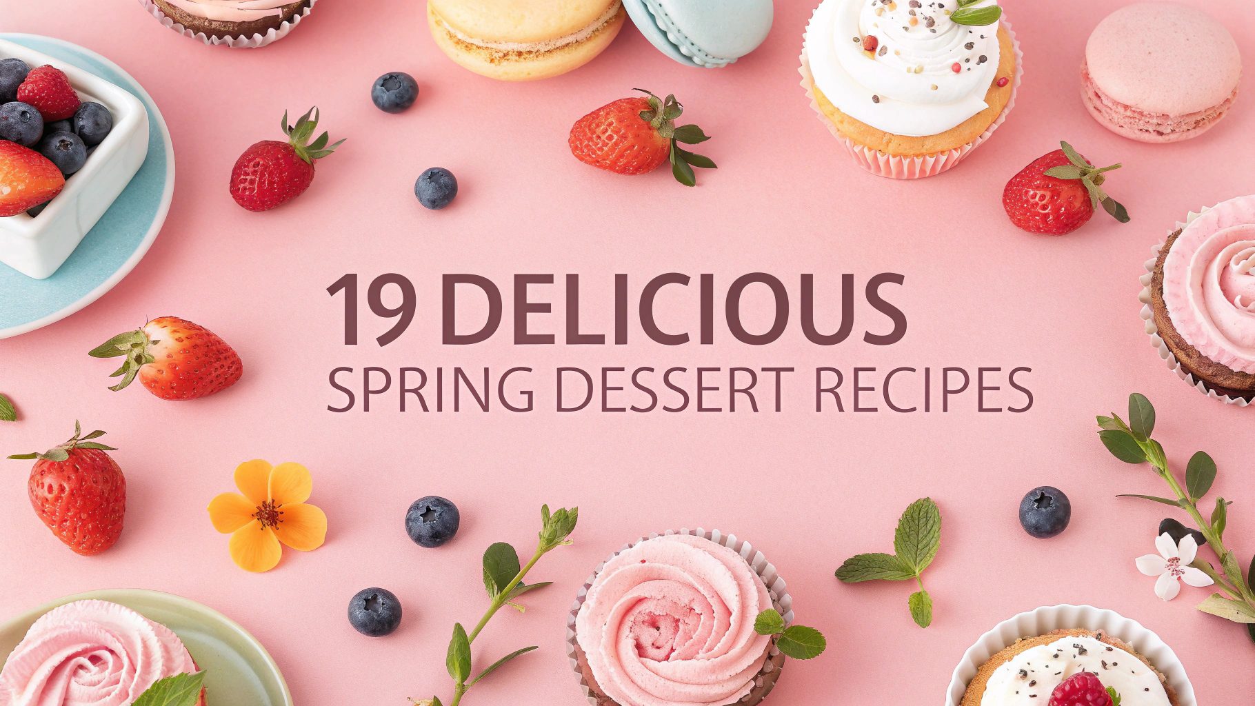 19 Delicious Spring Dessert Recipes to Celebrate the Season