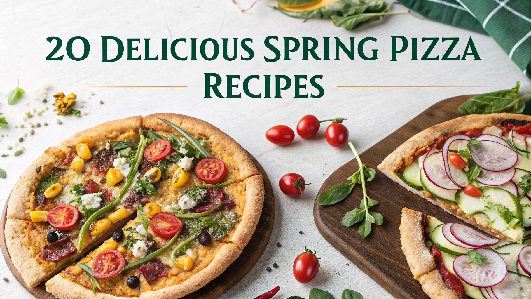 20 Delicious Spring Pizza Recipes With Fresh Toppings