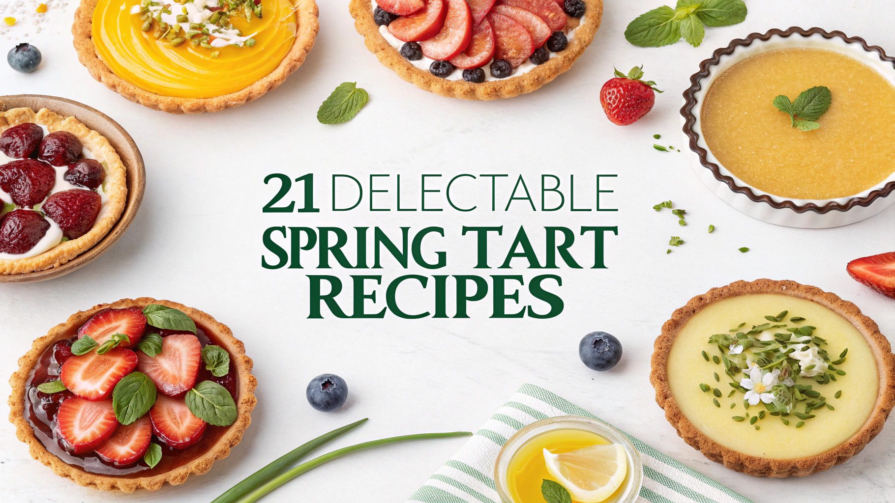 21 Delectable Spring Tart Recipes for Dessert or Brunch