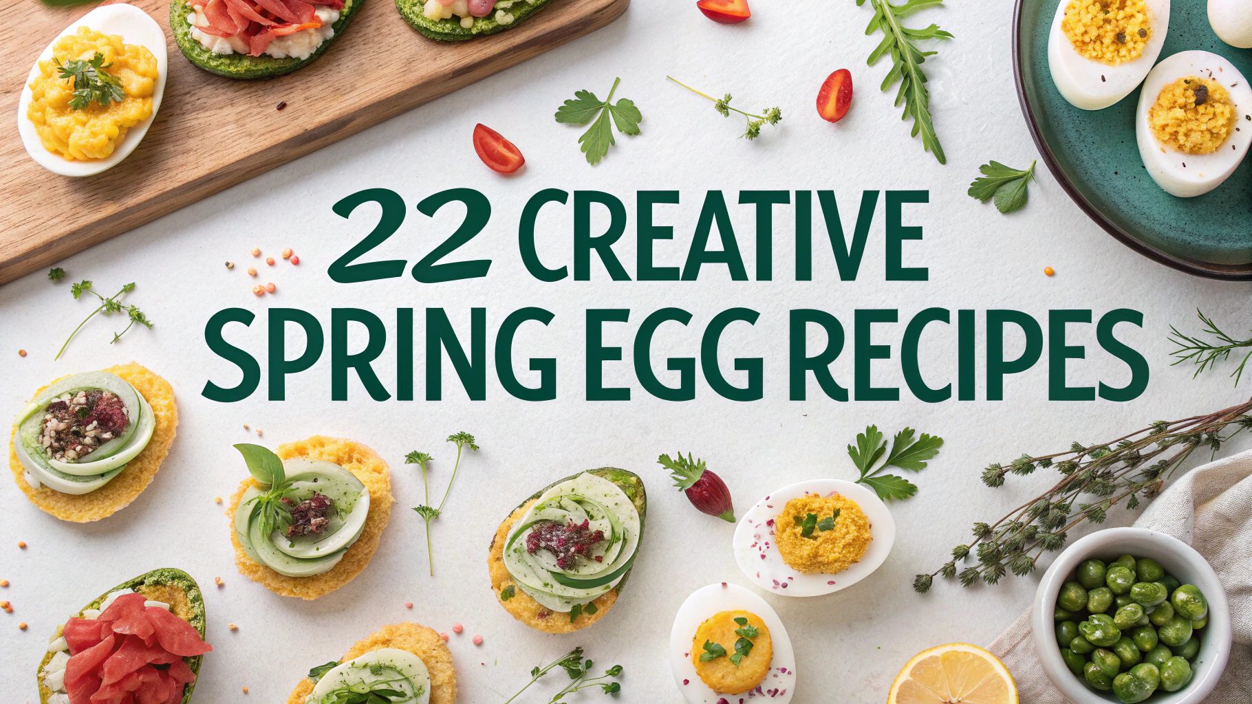22 Creative Spring Egg Recipes Beyond Breakfast
