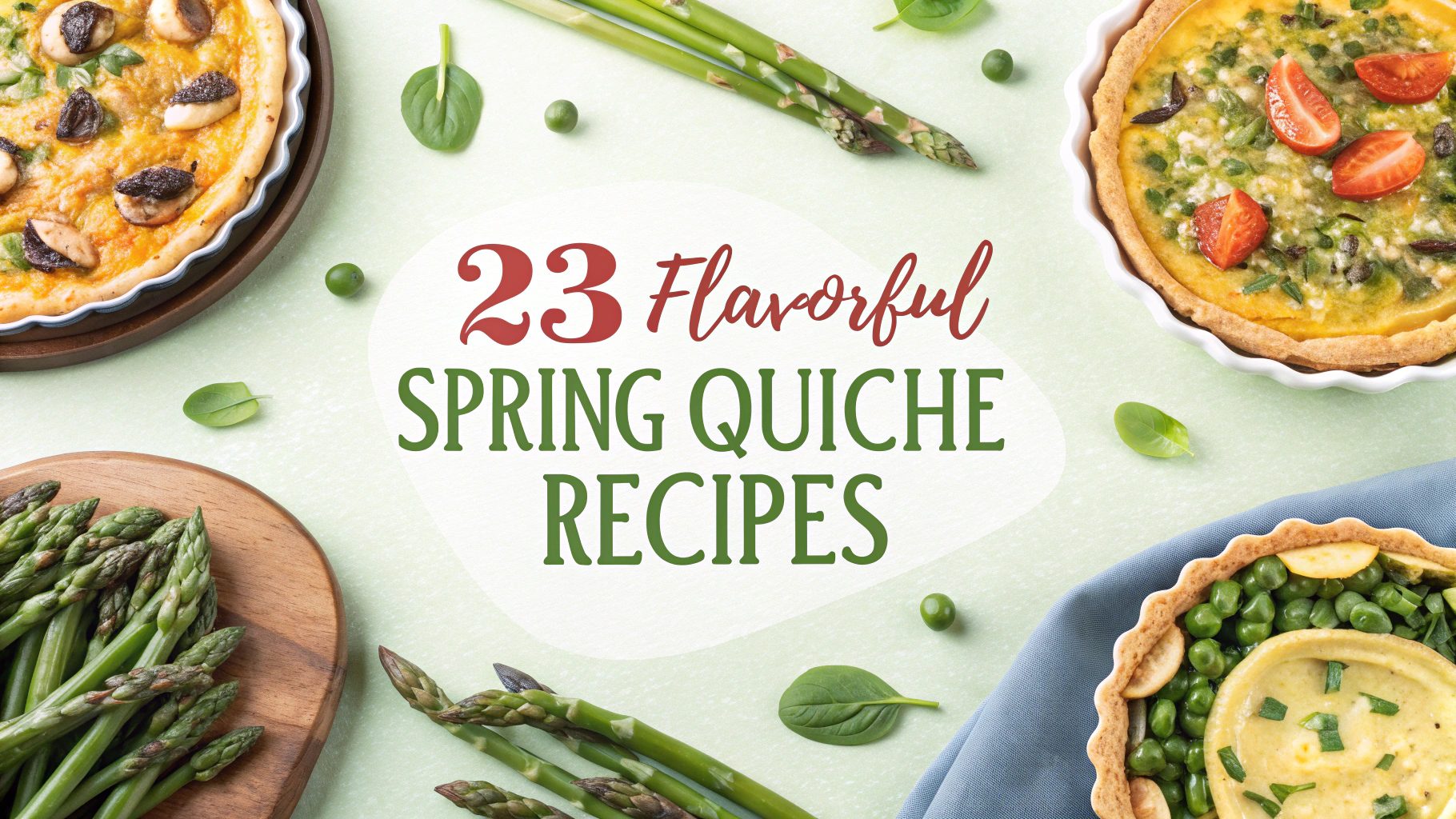 23 Flavorful Spring Quiche Recipes for Brunch or Dinner