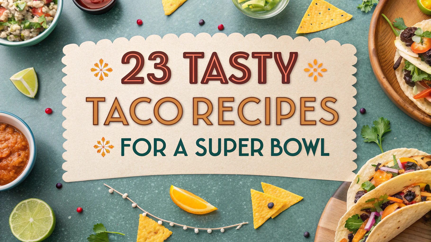23 Tasty Taco Recipes for a Super Bowl Fiesta