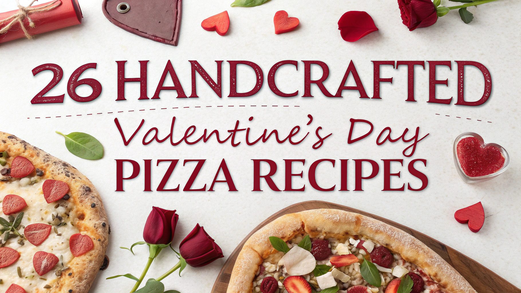 26 Handcrafted Valentine’s Day Pizza Recipes for Your Loved Ones