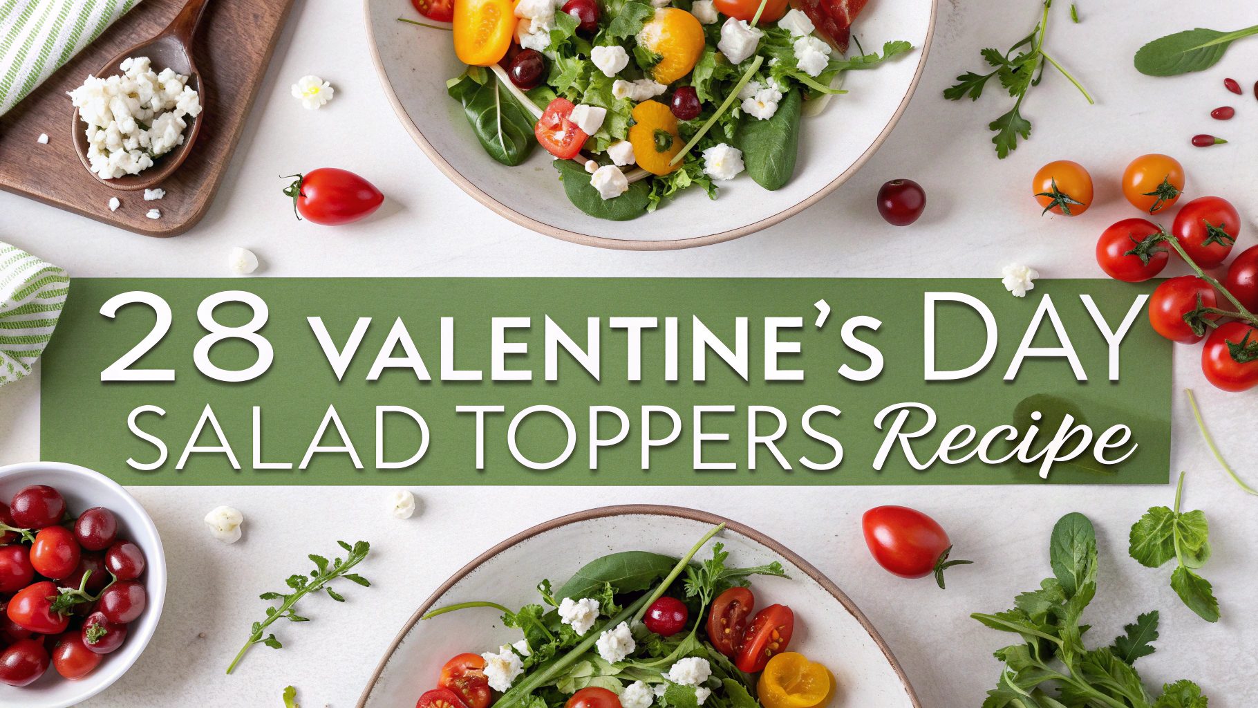 28 Valentine’s Day Salad Toppers Recipe for Ultimate Romance