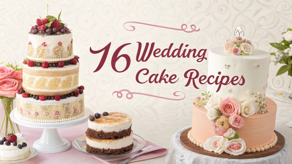 16 Wedding Cake Recipes for Your Special Day