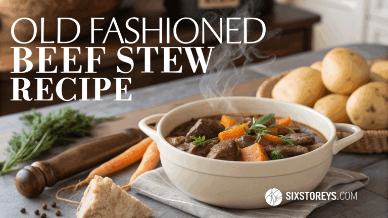Old Fashioned Beef Stew Recipe [My New March 2026 Favorite]