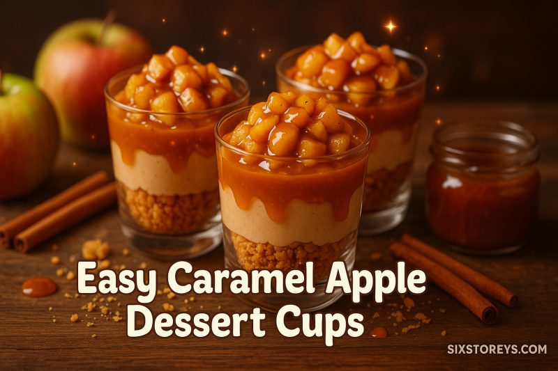 Caramel Apple Dessert Cups Recipe (2025) Delicious Fall Treat