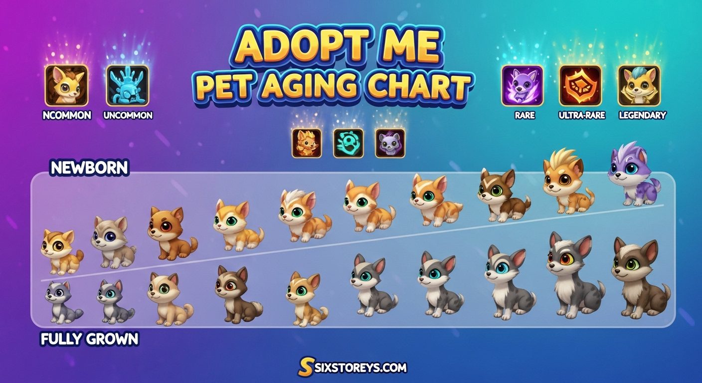 Adopt Me Pet Aging Chart (December 2025) The Ultimate Guide