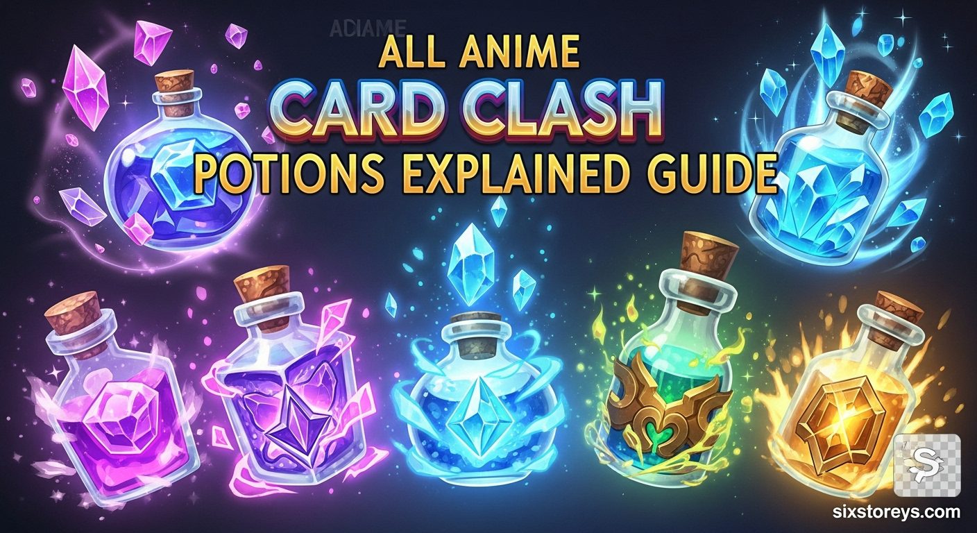 All Anime Card Clash Potion Explained Guide (October 2025) Master Every ...