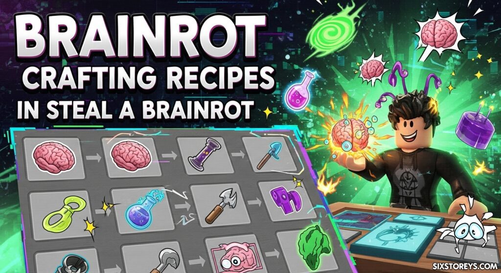 All Brainrot Crafting Recipes in Steal a Brainrot (2025) : Complete Guide