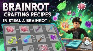 All Brainrot Crafting Recipes in Steal a Brainrot (2025) : Complete Guide