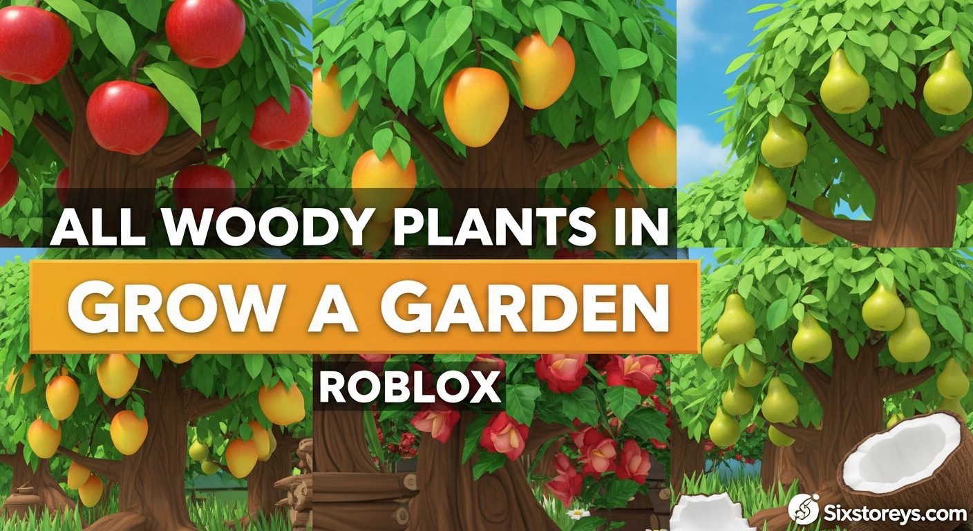 Woody Plants Guide Grow a Garden (November 2025) All 27+ Plants