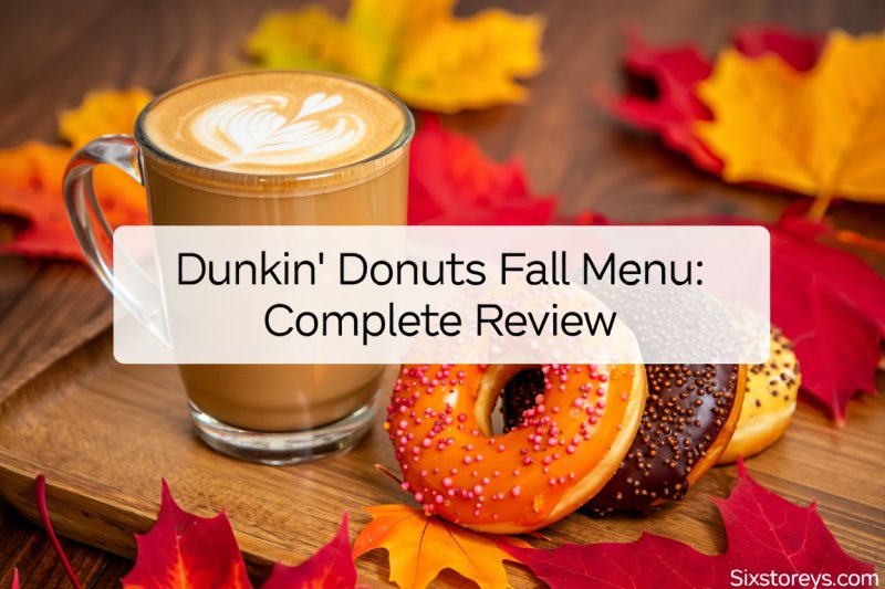 Dunkin' Donuts Fall Menu Prices 2025 [15+ Seasonal Items]