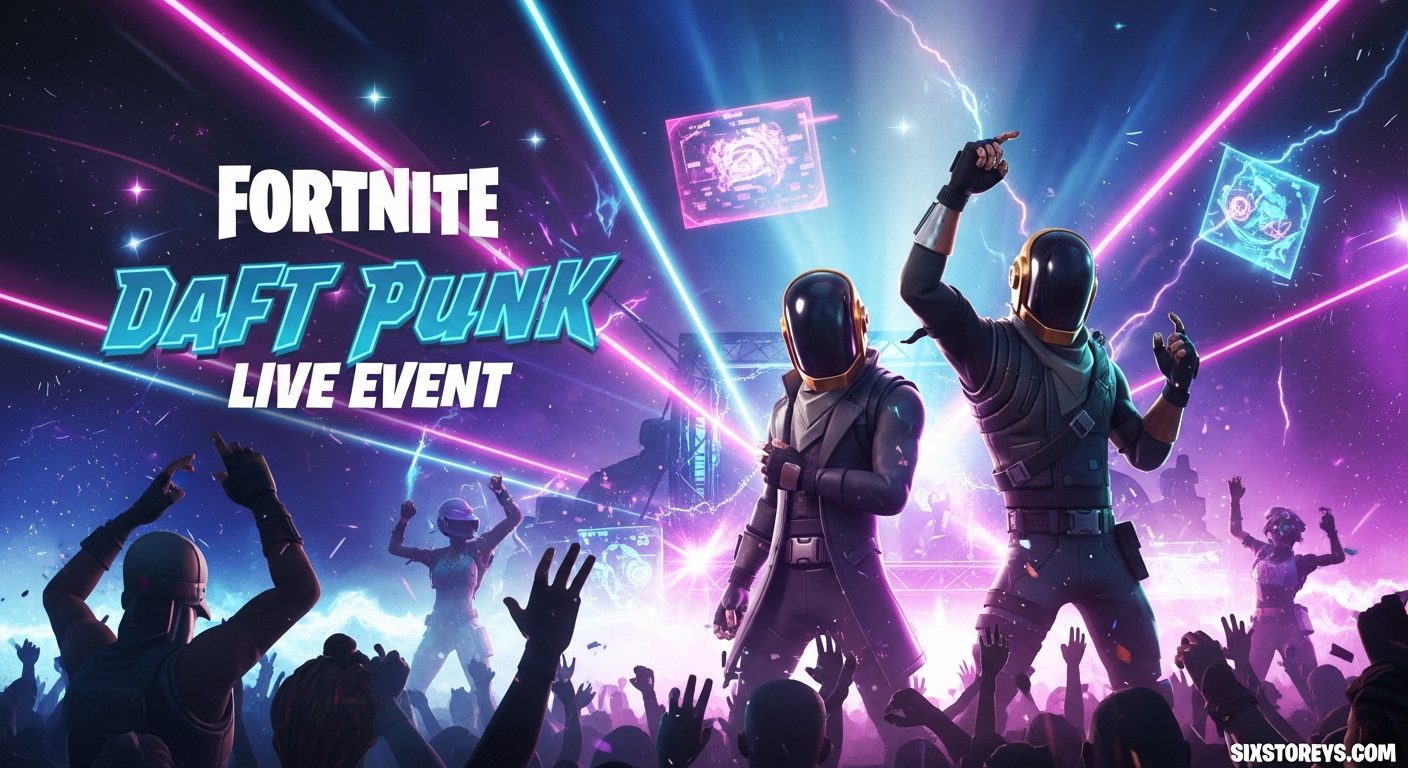 Fortnite Daft Punk Live Event 2025: Concert Date, Start Time, Teasers & More