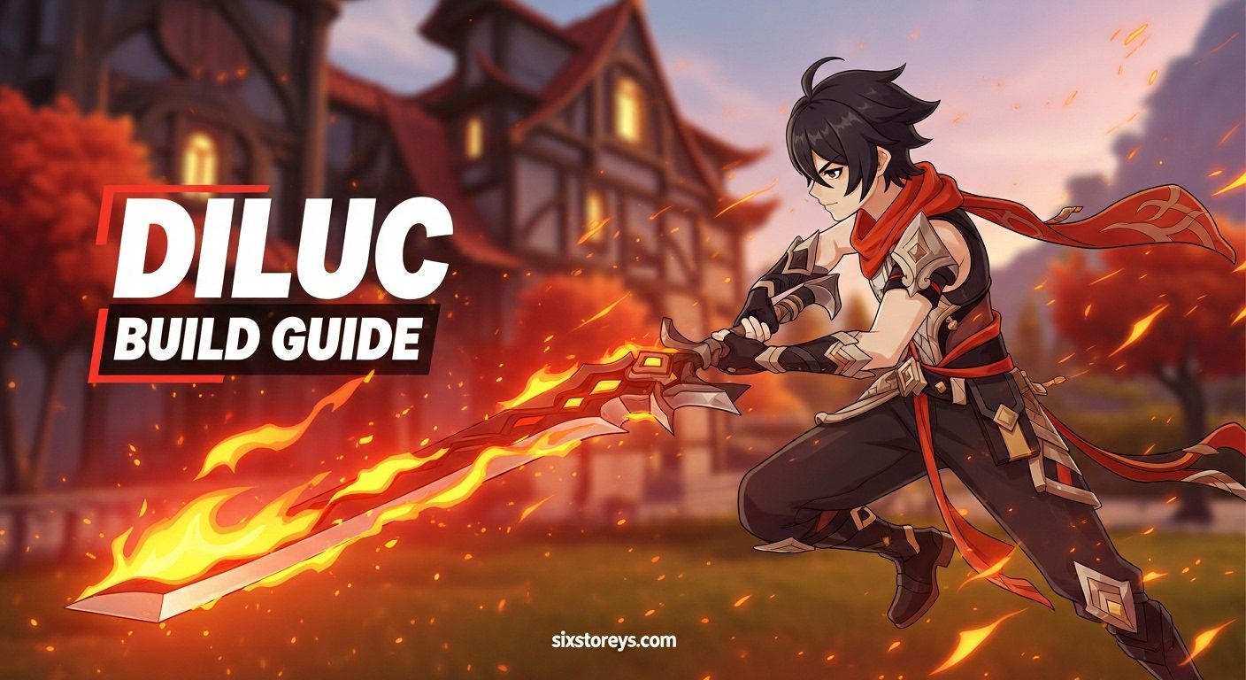 Genshin Impact Diluc Build 2025: Weapons, Artifacts, Team Comps