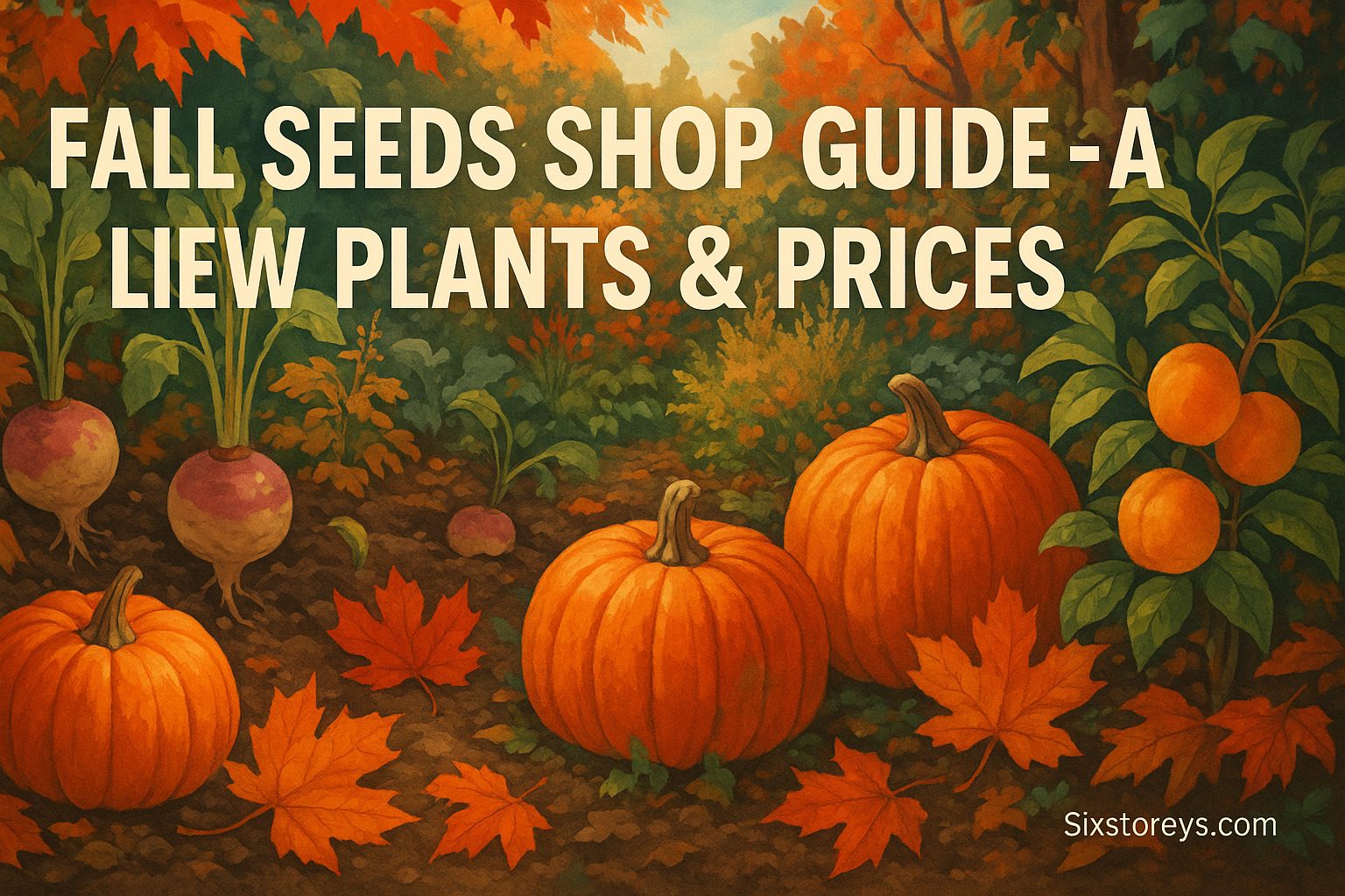 Grow a Garden Fall Seeds Shop Guide (October 2025) 7 New Seeds
