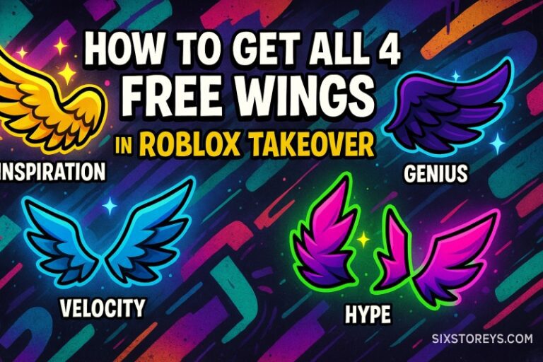 How to Get All 4 Free Wings in Roblox Takeover Event (February 2026)