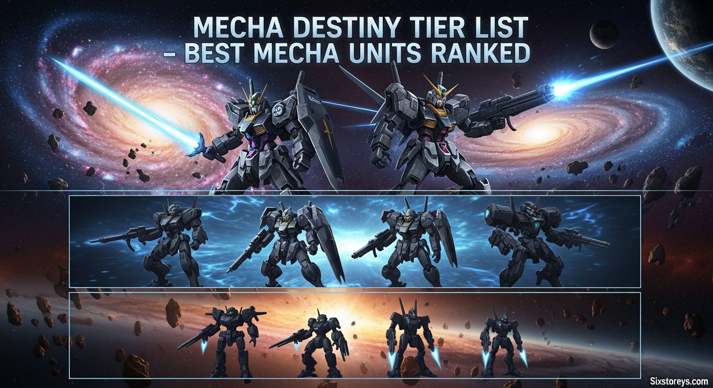 Mecha Destiny Tier List 2025 – Best Mecha Units Ranked