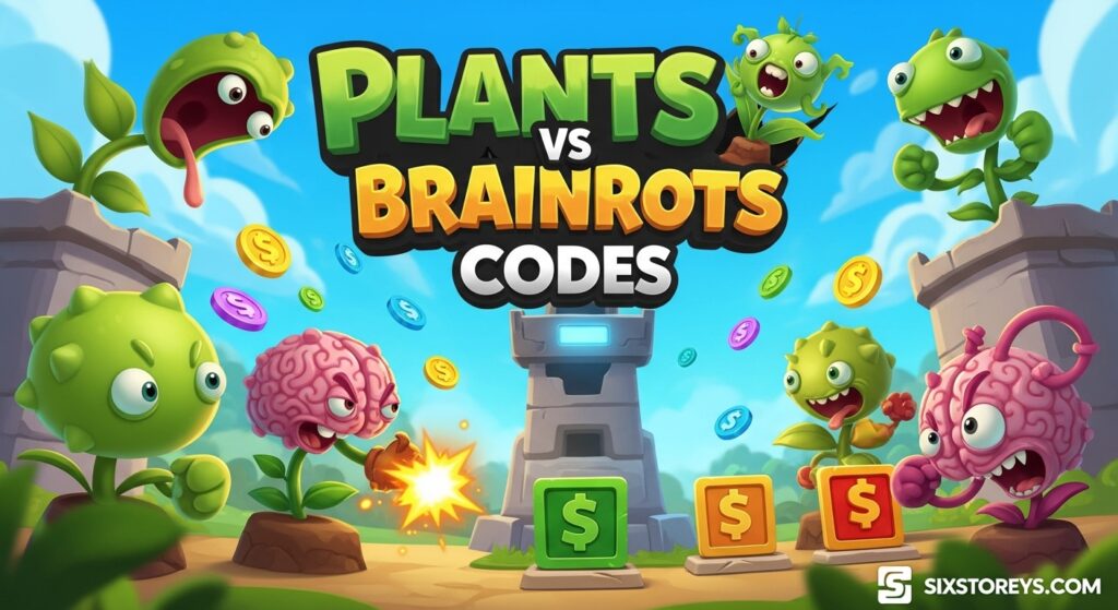 Plants Vs Brainrots Codes (October 2025) 20K+ FREE Cash & Rewards + Pro ...