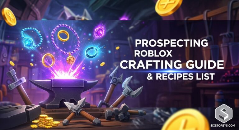 Prospecting Roblox Crafting Guide & Recipes (October 2025) Complete List