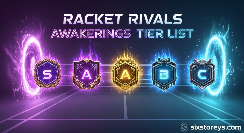 Racket Rivals Awakenings Tier List (2025 Ultimate Power Guide)