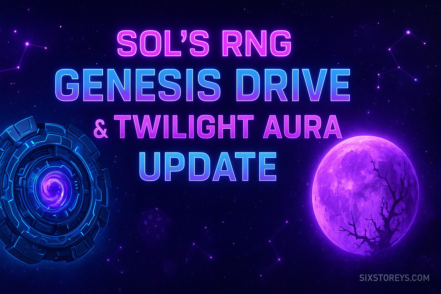 Sol's RNG Genesis Drive Update 2025 - NEW Twilight Aura & OPPRESSION ...