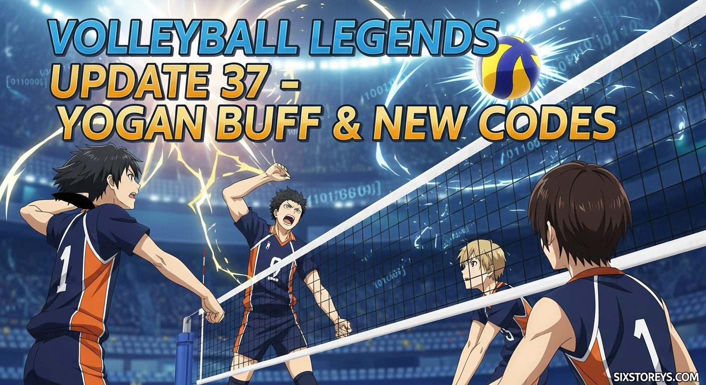 Volleyball Legends Update 37 Yogan Buff, 2x Secret Weekend, New Codes 2025
