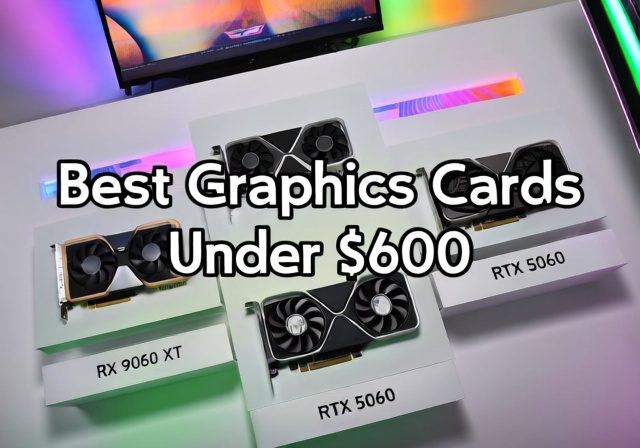 10 Best Graphics Cards Under $600 (2025): Reviews & Guide